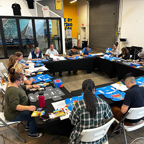 Miller Giangrande Joins STEM Team Building Activities | Foster Love